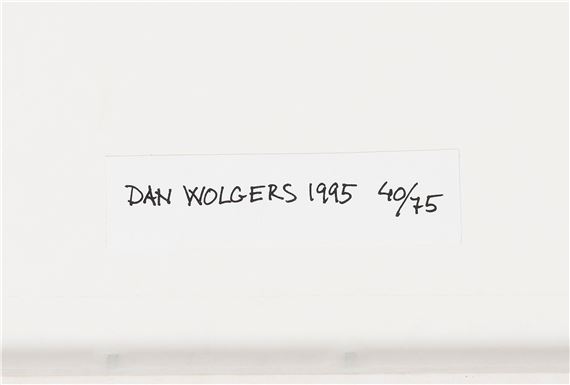 Dan Wolgers | Här slutar allmän väg (1995) | MutualArt