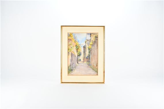 Emile Simon | Vieille rue à Auray | MutualArt