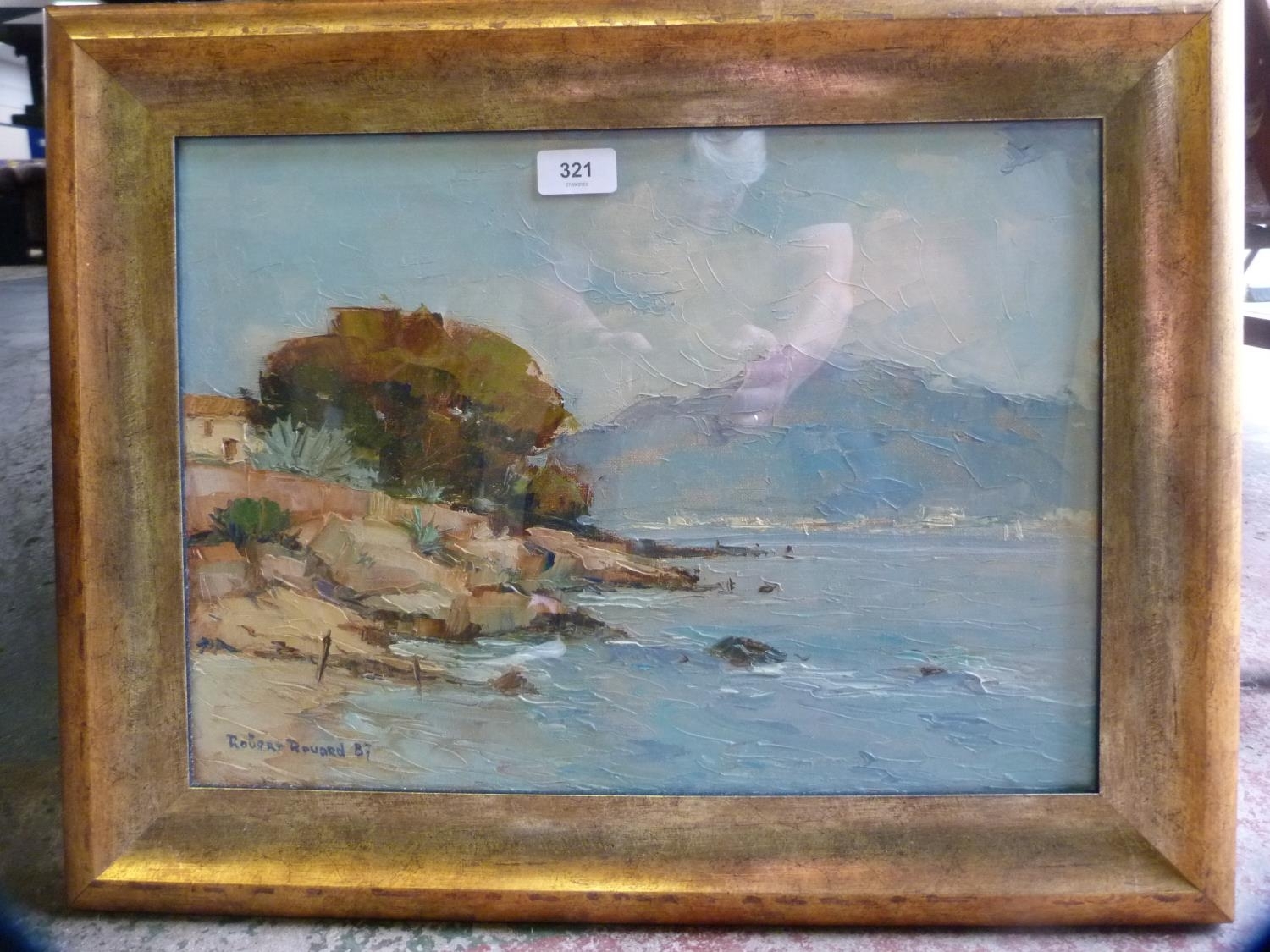 Robert Rouard | Bord de Mer aux Brusc Iles de Embiez (87) | MutualArt