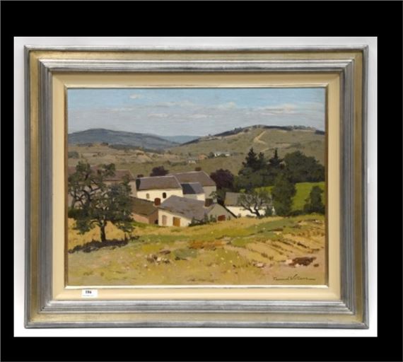 Fernand Vetcour | Ferme dans la vallée | MutualArt