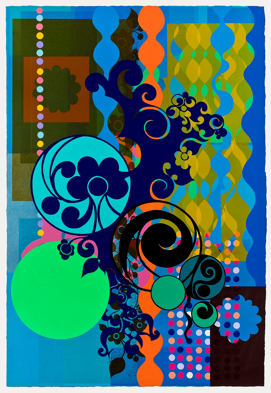 Beatriz Milhazes | Fig (2006) | MutualArt