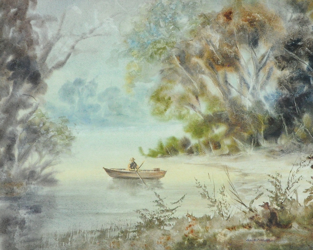 Alfred H. Engel | On The Murray | MutualArt