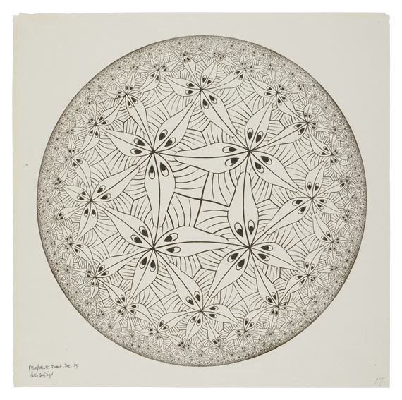 Maurits Cornelis Escher | Circle Limit III (1959) | MutualArt