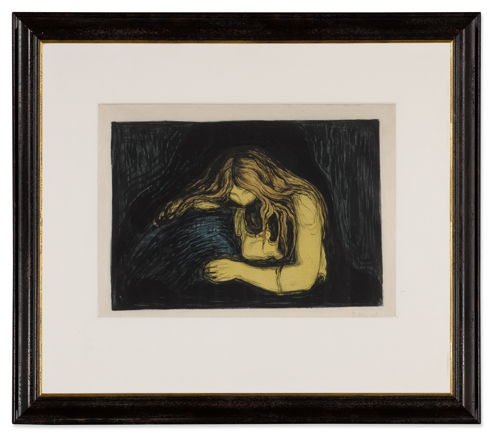 Edvard Munch | Vampire II (Schiefler 34; Woll 41) (1895) | MutualArt