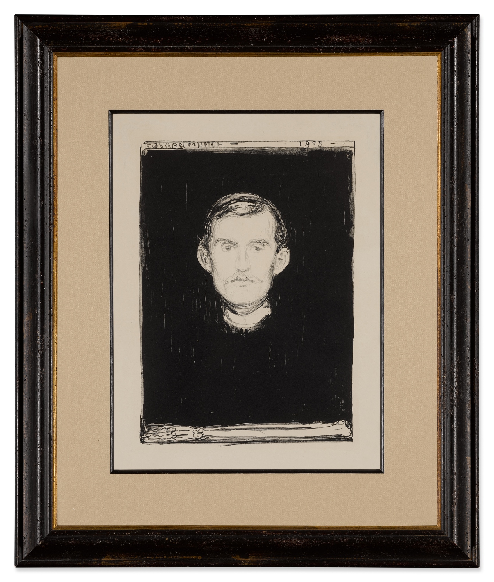 Edvard Munch | Self-Portrait (1895) | MutualArt