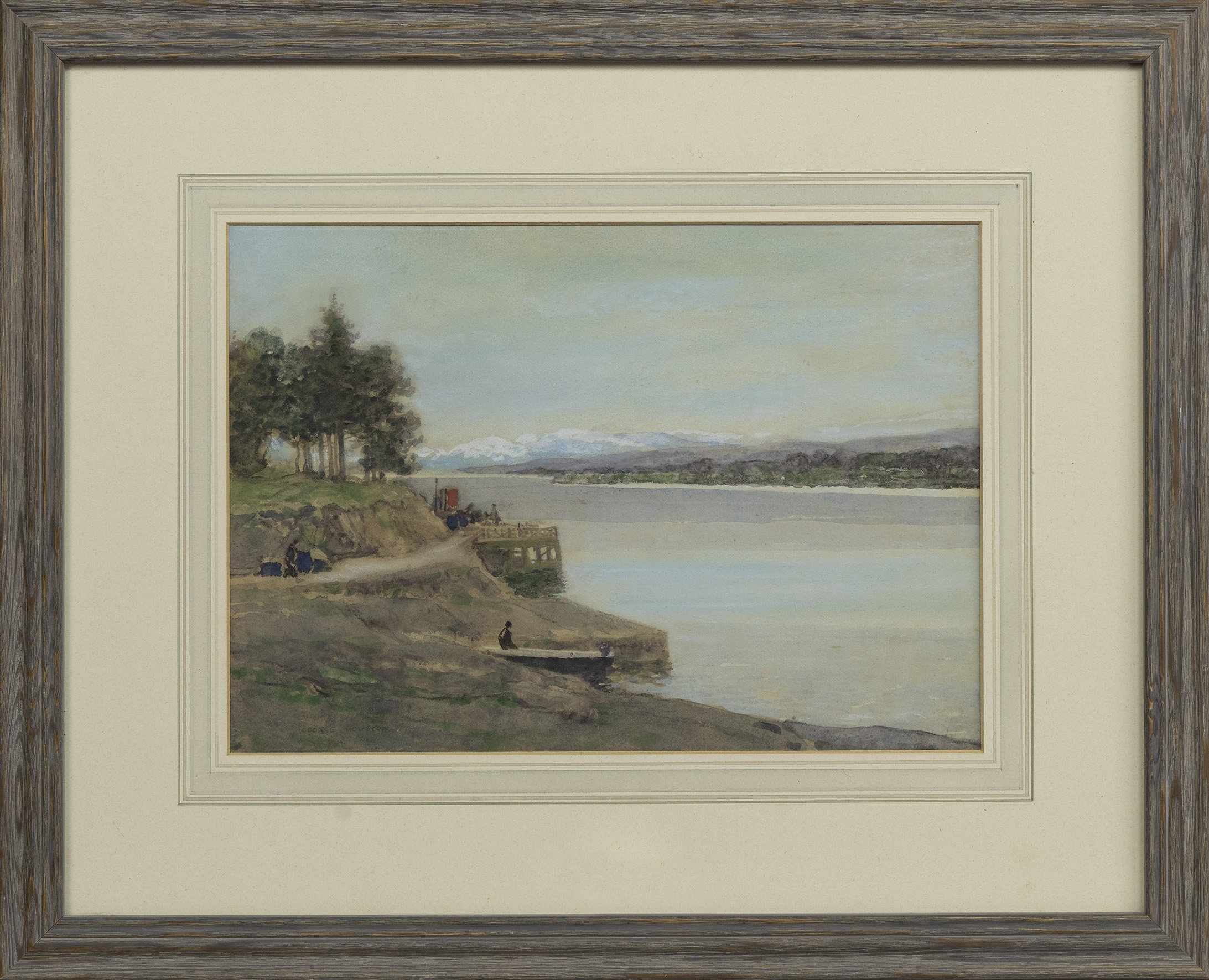 George Houston | LOCH FYNE, A WATERCOLOUR BY GEORGE HOUSTON | MutualArt