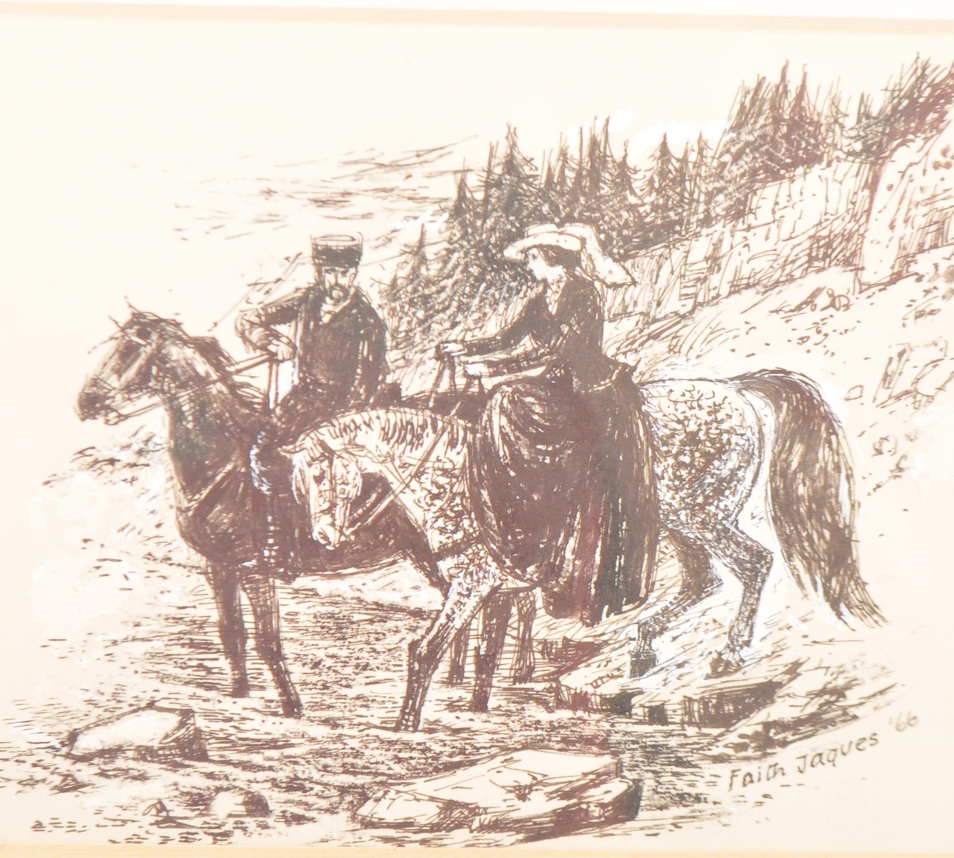 Faith Jaques | Faith Jaques - An original pen and ink sketch by Faith ...