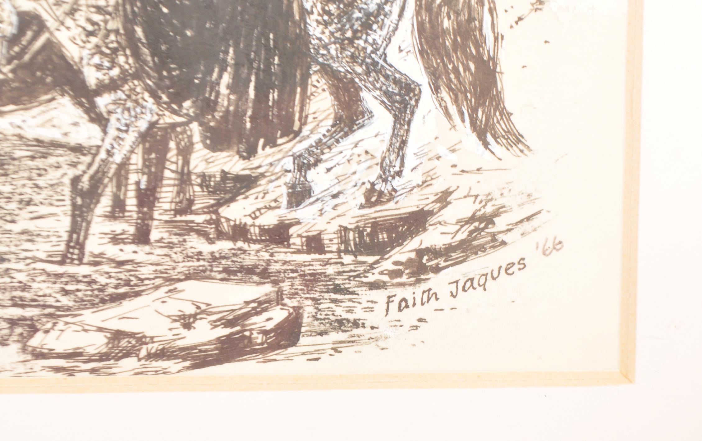 Faith Jaques | Faith Jaques - An original pen and ink sketch by Faith ...