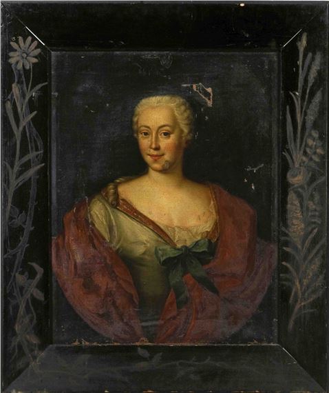 Russian School, 18th Century | Portrait of a princess (Circa 1750 ...