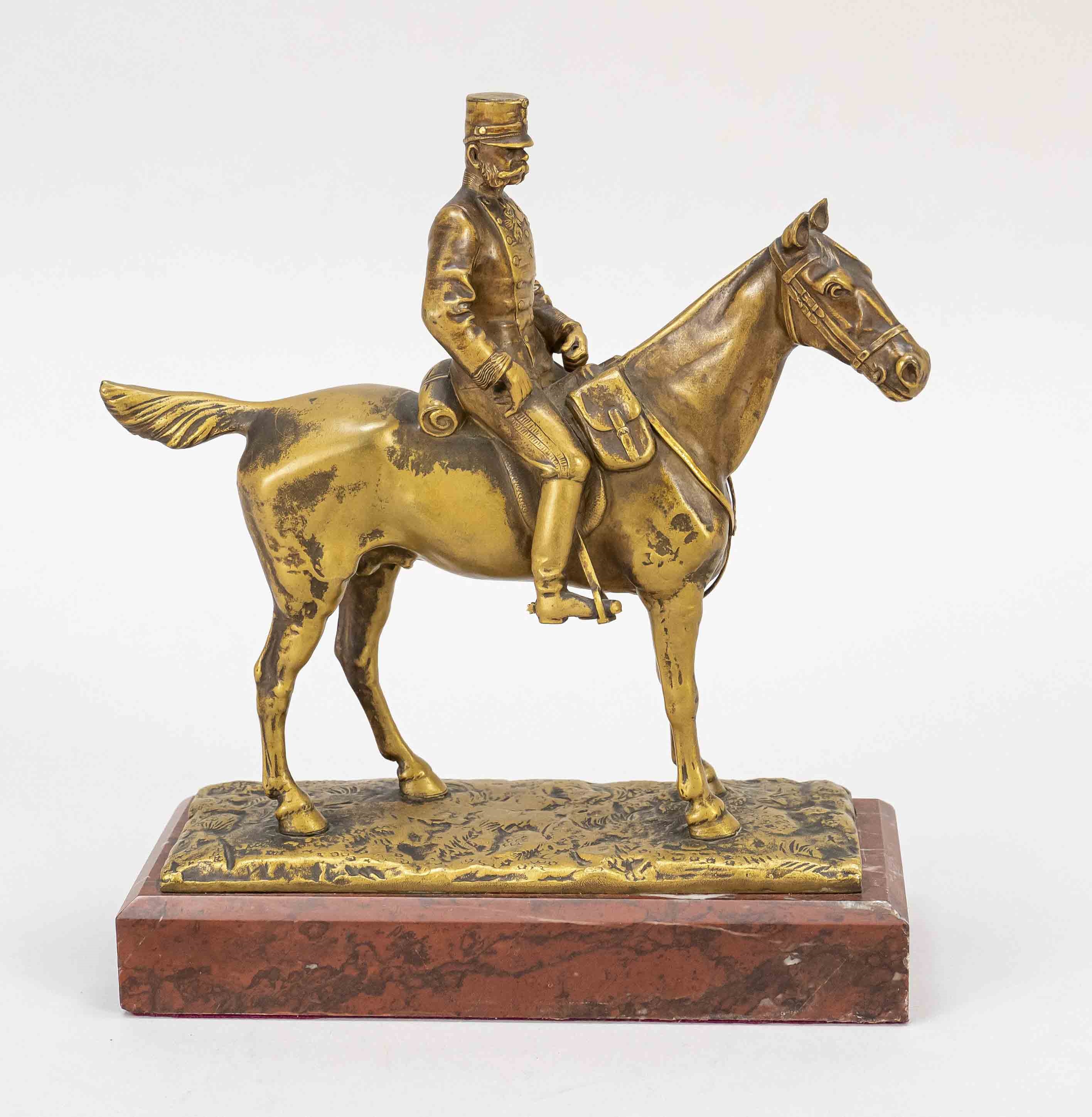 Jan Florian Raszka | Emperor Franz Joseph I on horseback | MutualArt