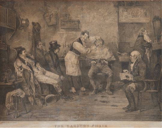 Frederick Barnard | Beim Frisör | MutualArt