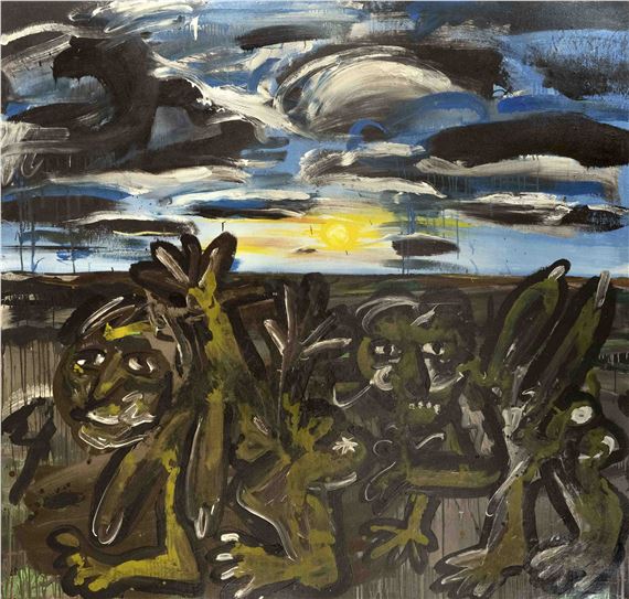 Gerard Kever | Eremiten (1981) | MutualArt