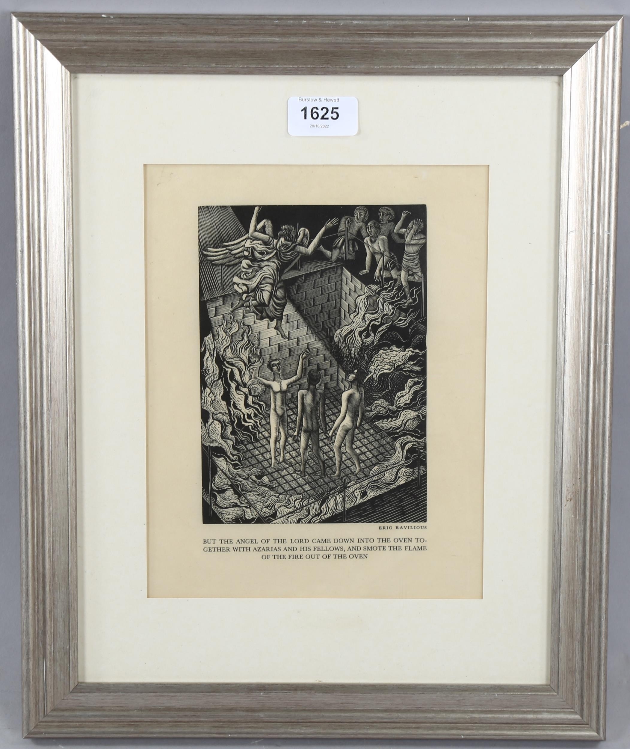 Eric Ravilious | the young men in the fiery furnace (1929) | MutualArt