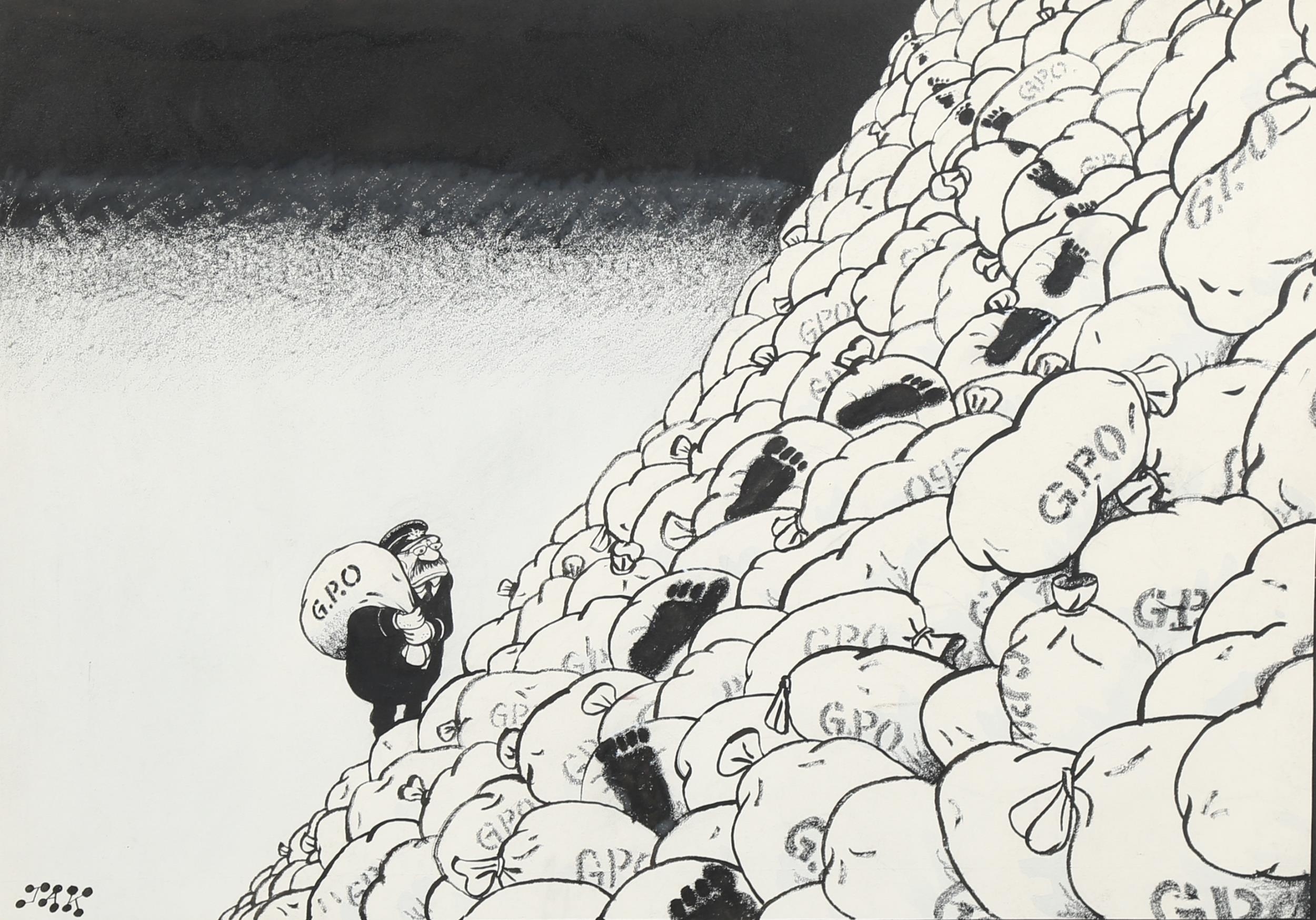 Raymond Jackson | GPO strike | MutualArt