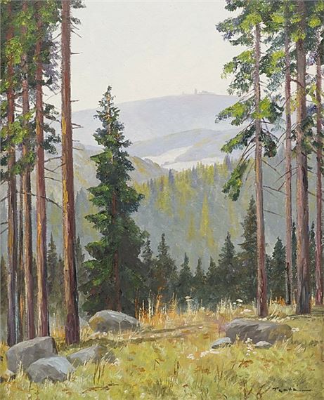 Fritz Thate | Brockenblick bei den Kästeklippen | MutualArt
