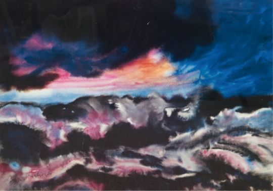 Lothar Malskat | Abstrakte Nordseelandschaft | MutualArt