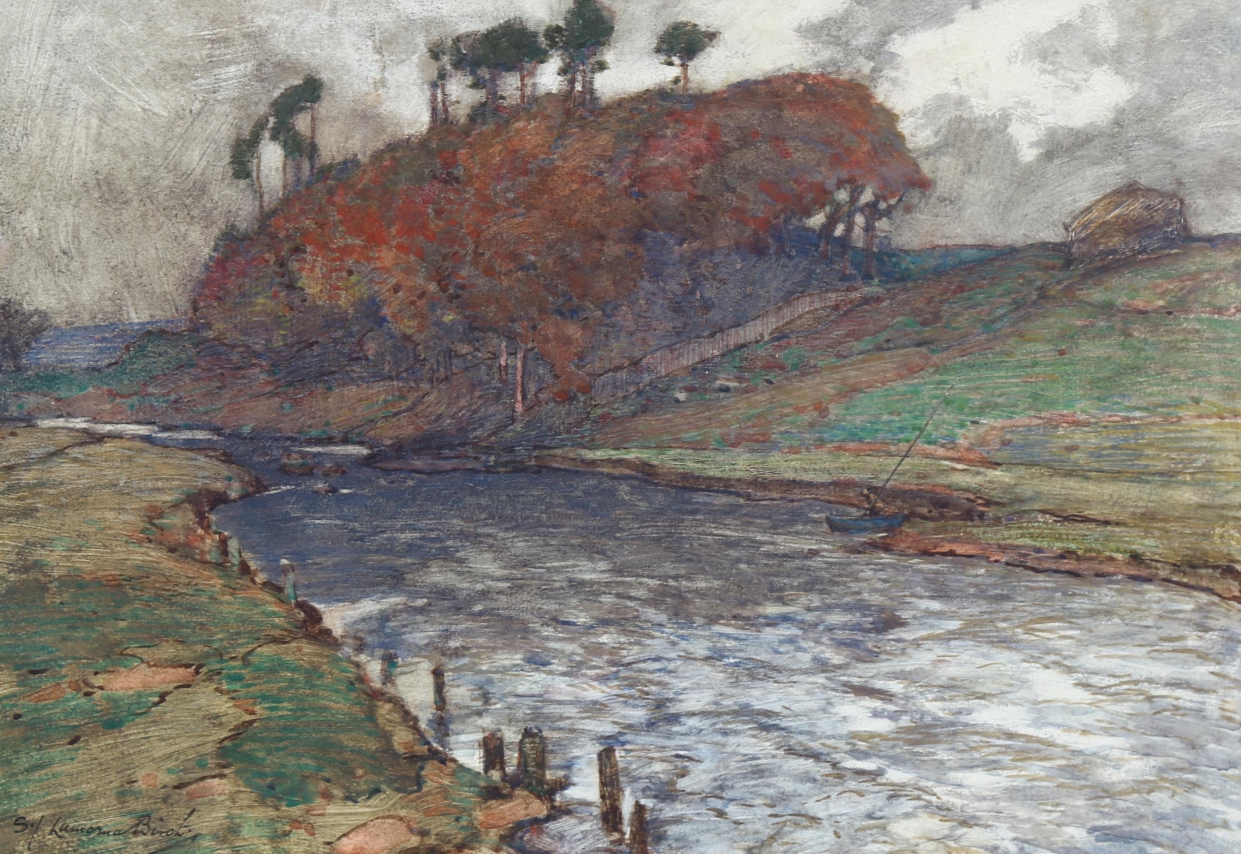 Samuel John Lamorna-Birch | the brimming river | MutualArt