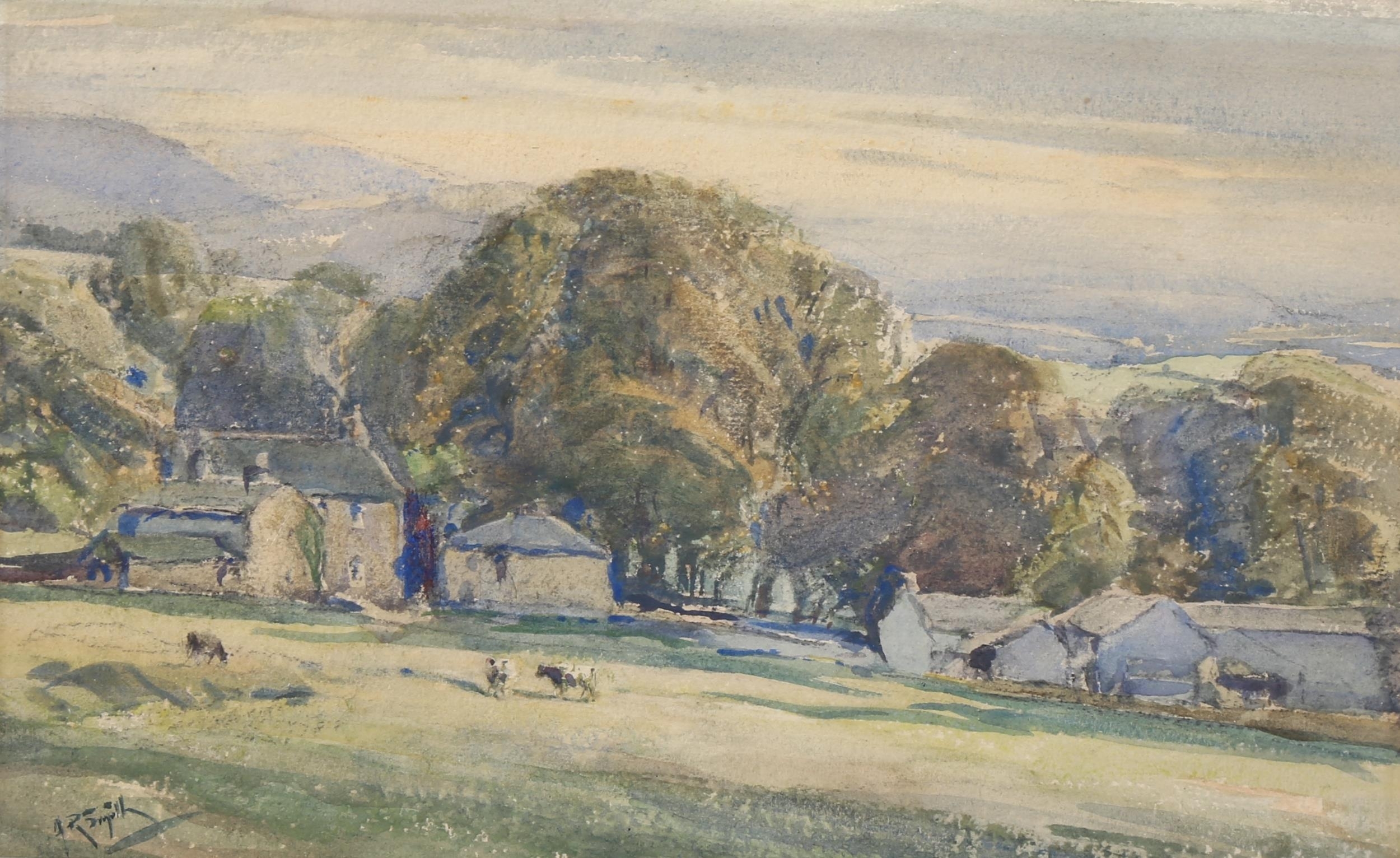 Arthur Reginald Smith | farm landscape | MutualArt