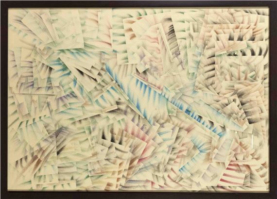 György Ruzicskay | Abstracted head and abstract composition | MutualArt