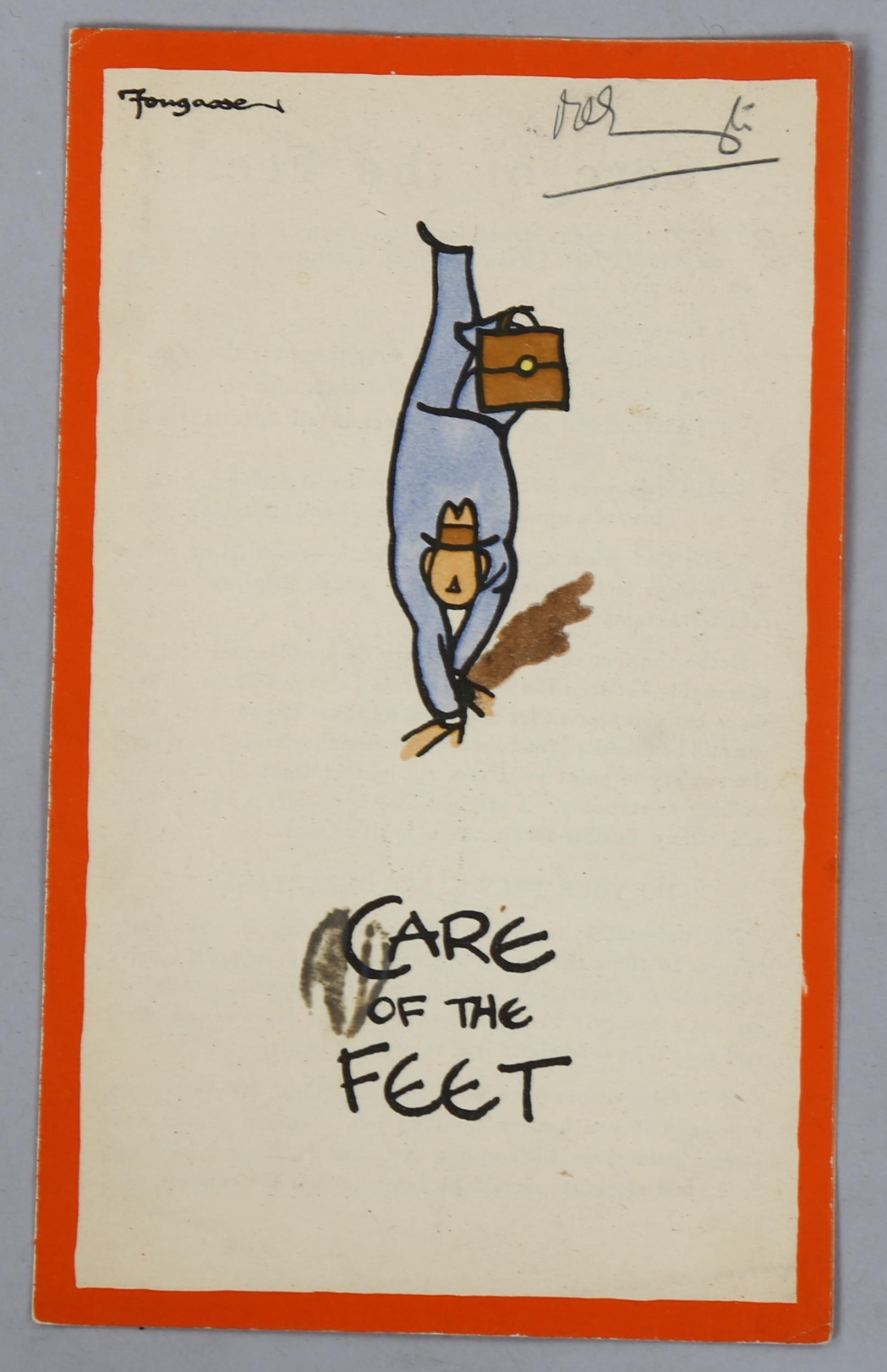 Cyril Kenneth Bird Fougasse | Care of the Feet | MutualArt