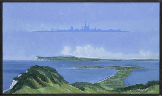 Gerhard Ausborn | Two skylines and a landscape of ruins | MutualArt