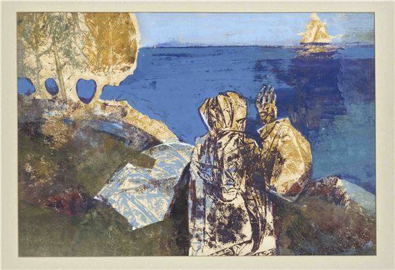 László Barabás | Figure by the Sea | MutualArt