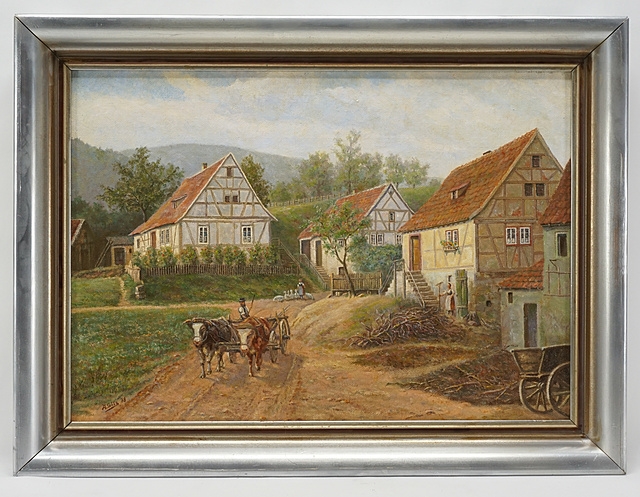 Arthur Silz | Bäuerliches Leben auf dem Lande | MutualArt