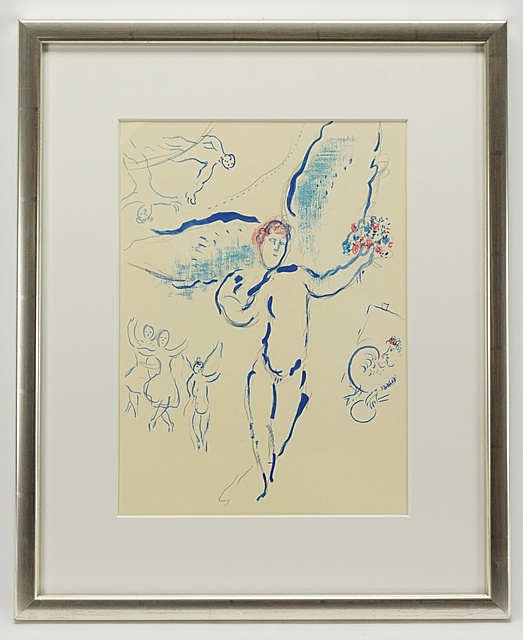 Marc Chagall | Der Engel (1965) | MutualArt