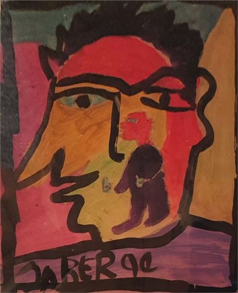 Jaber al Mahjoub | Face character | MutualArt