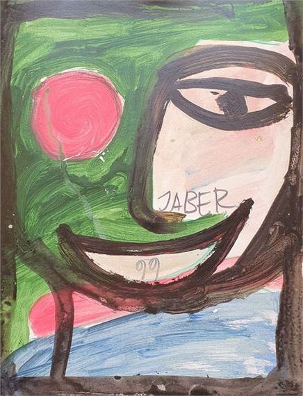 Jaber al Mahjoub | Face (99) | MutualArt