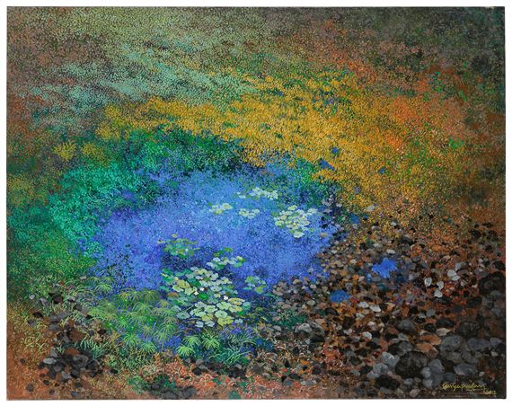 Surya Prakash | At the Pond (2012) | MutualArt