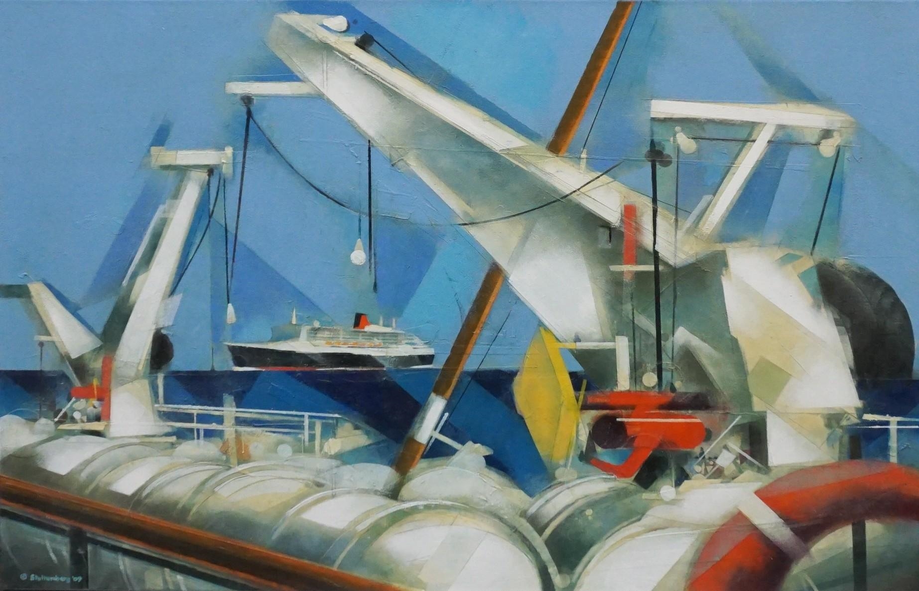 Donald Hugo Stoltenberg | QM2 from Stern of QE2 | MutualArt