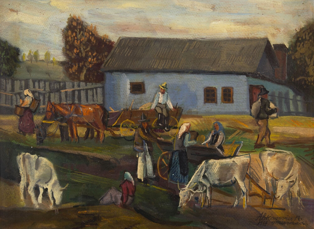 Béla Apáti-Abkarovics | The Countryside (1937) | MutualArt