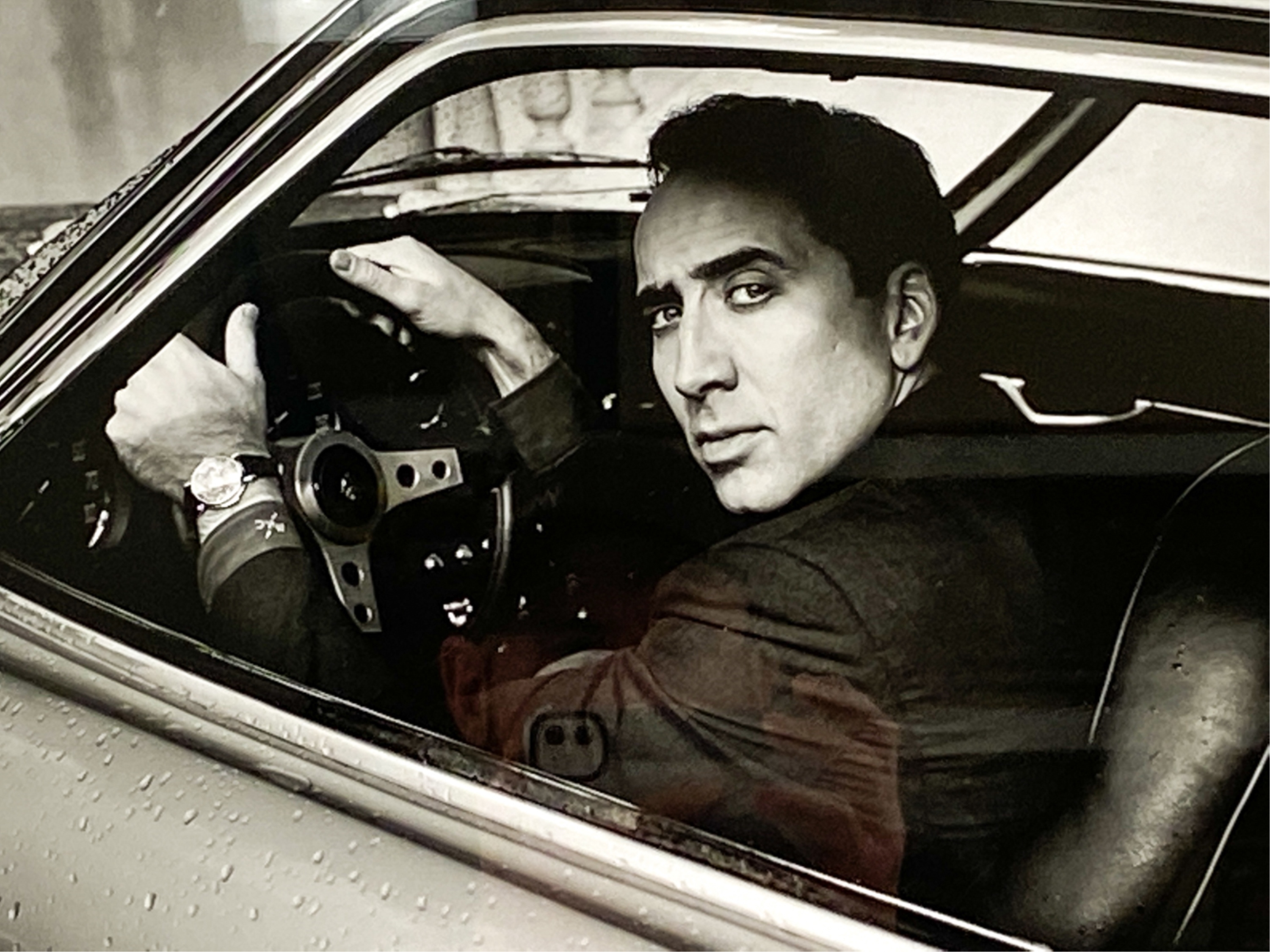Helmut Newton | ORIGINAL HELMUT NEWTON 1998 PORTRAIT NICHOLAS CAGE ...