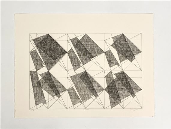 Jack Tworkov | JACK TWORKOV (1900-1982) ABSTRACT LITHOGRAPH | MutualArt