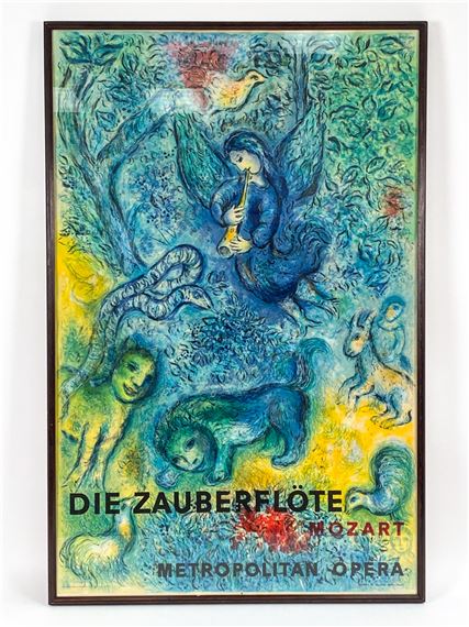 Marc Chagall | AFTER MARC CHAGALL METROPOLITAN OPERA LITHO POSTER ...