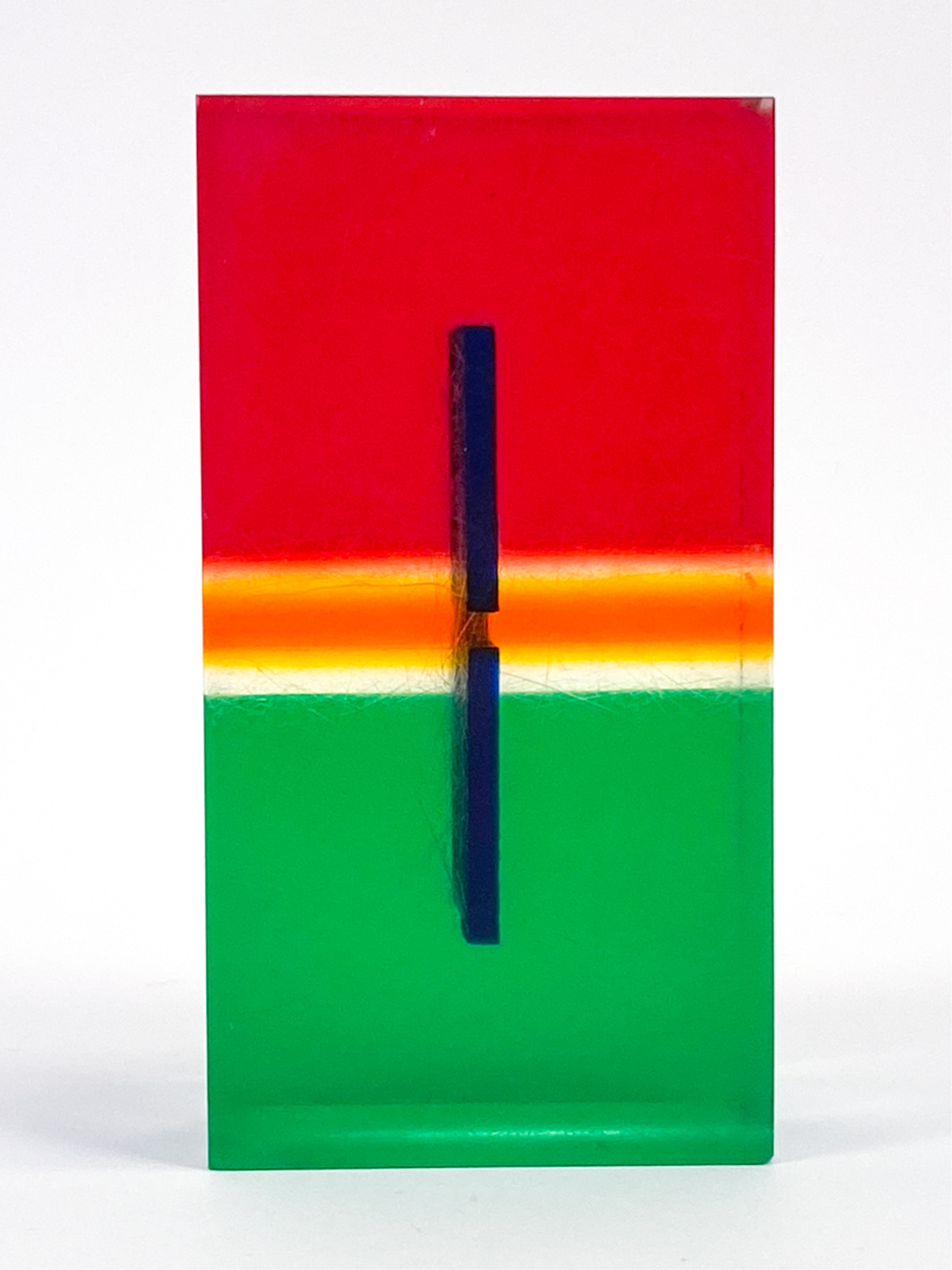 Merle Edelman | MERLE EDLEMAN ACRYLIC OP ART PAPERWEIGHT | MutualArt