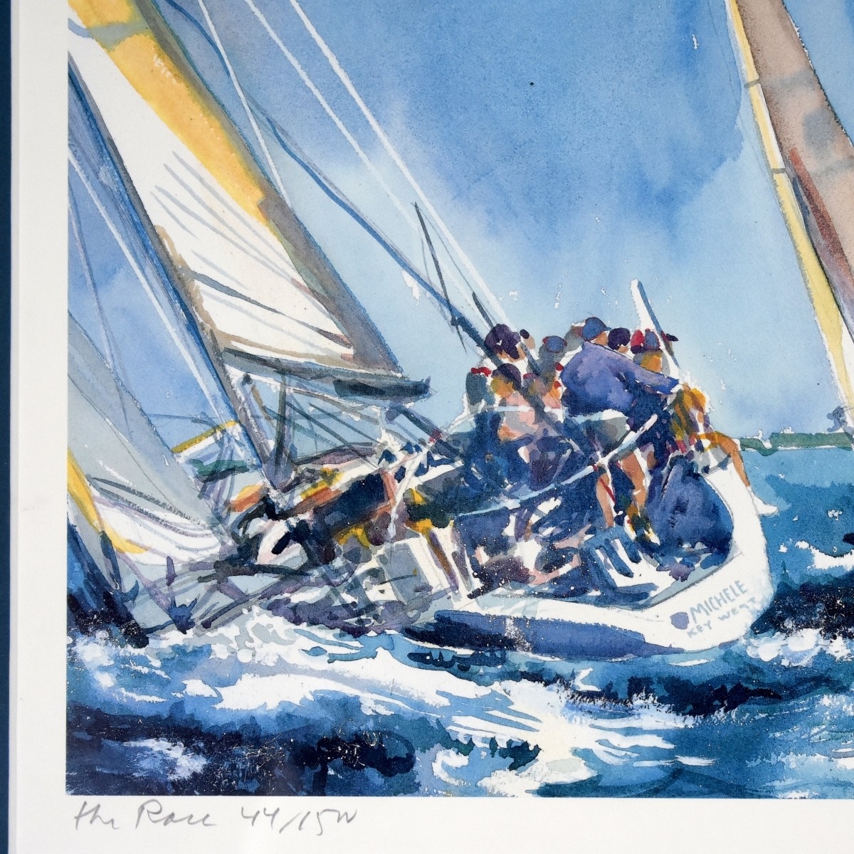 Robert E. Kennedy | Rounding the Mark | MutualArt