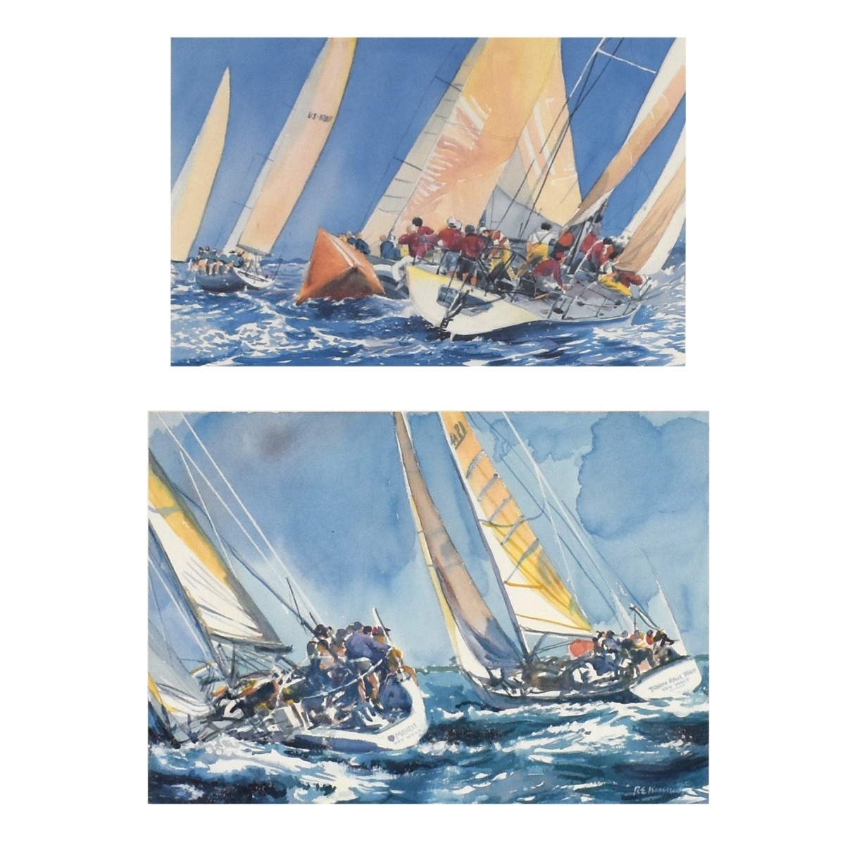 Robert E. Kennedy | Rounding the Mark | MutualArt