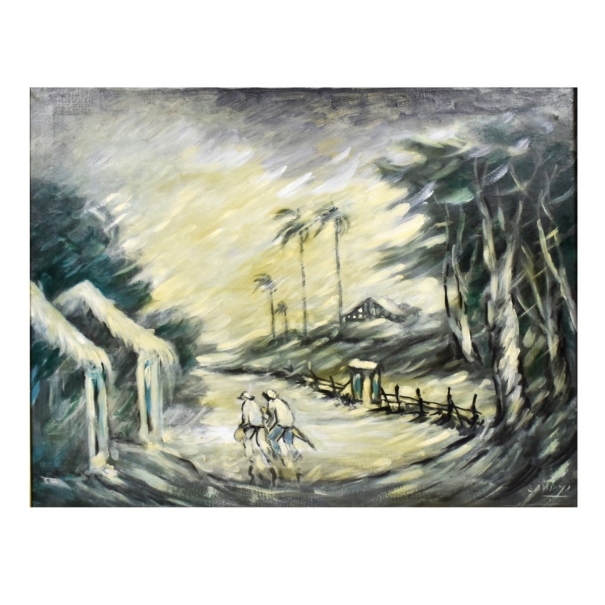 Yoryi Morel | Village Scene | MutualArt