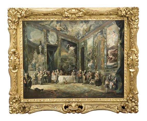 Luis Paret y Alcázar | CARLOS III COMIENDO ANTE SU CORTE | MutualArt