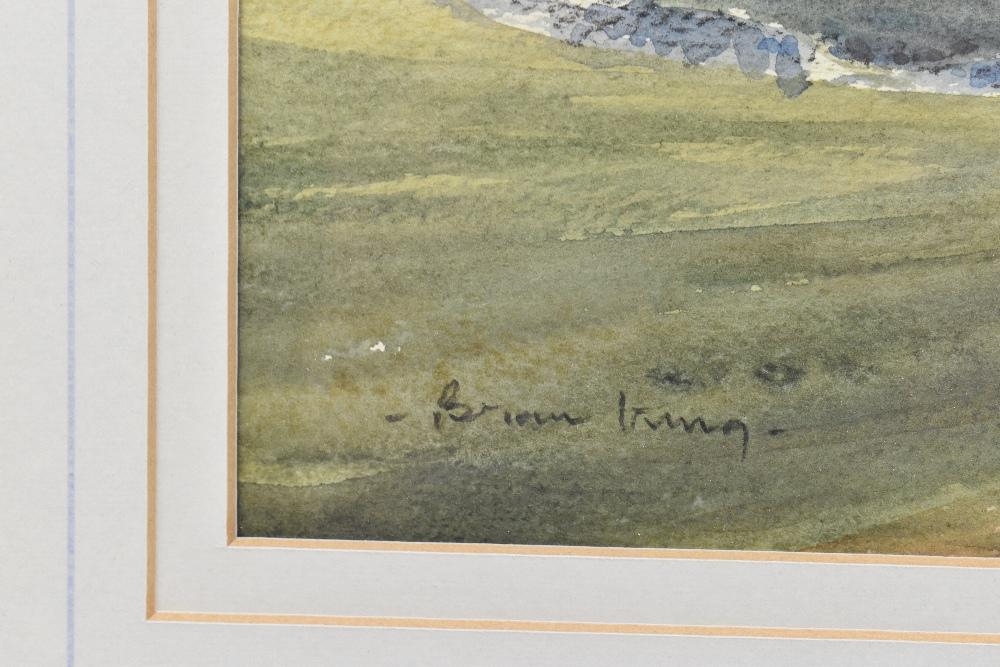 Brian Irving | beside barn in landscape | MutualArt