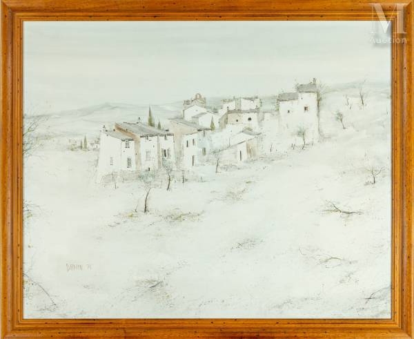 Georges Damin | Village d'Eygalières (1976) | MutualArt