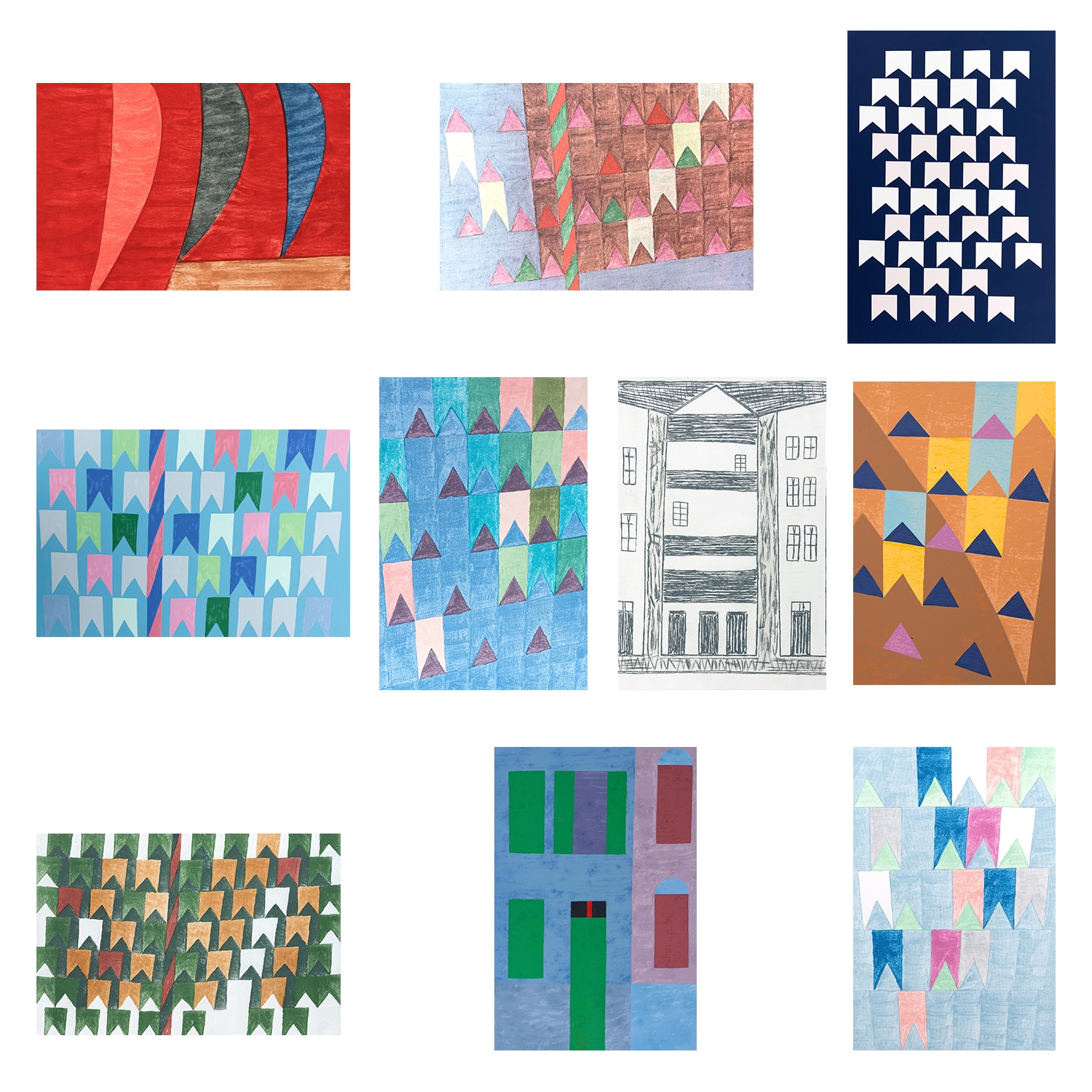 Alfredo Volpi | Velas | MutualArt