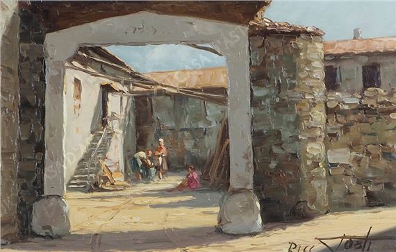 Riccardo Tosti | Cortile carsico | MutualArt