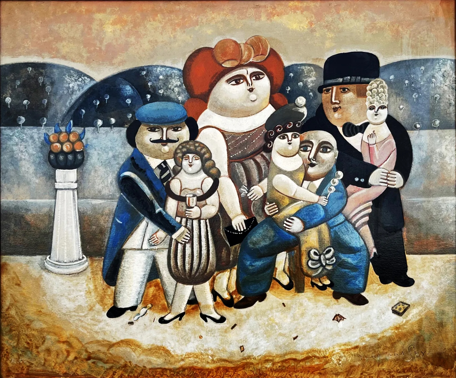 Yuri Mihailovich Krasny | Carousers (1970s) | MutualArt