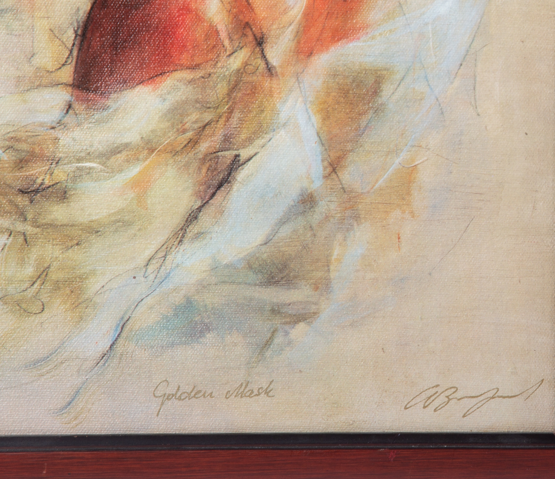 Gary Benfield | Golden Mask | MutualArt