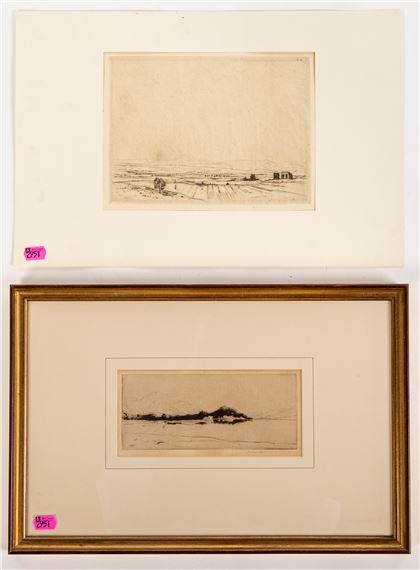 David Young Cameron | Loch Ard; The Campagna | MutualArt