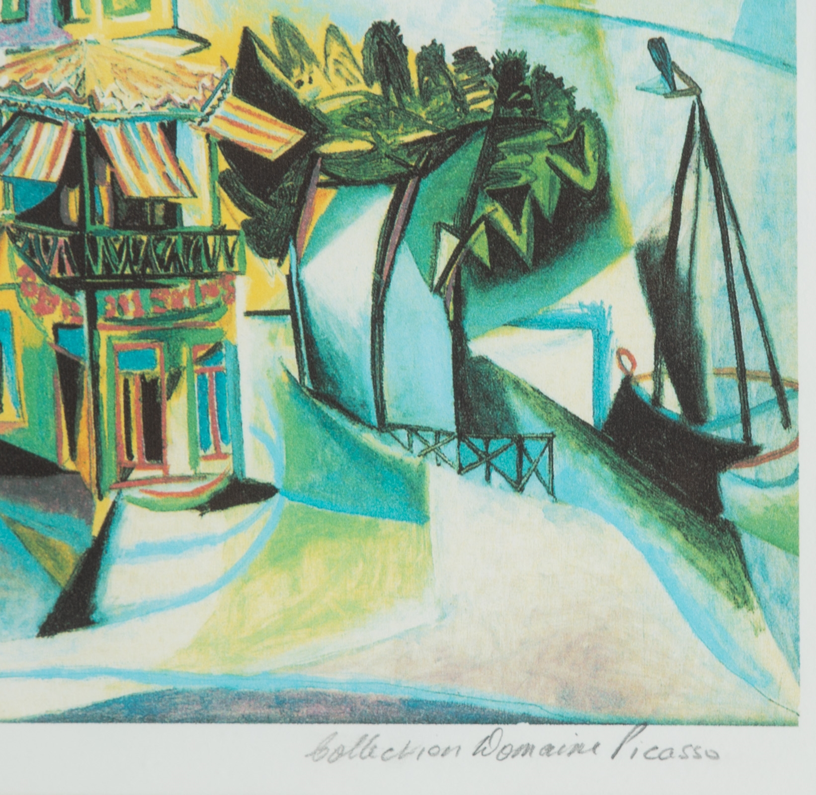 Pablo Picasso | Café at Royan | MutualArt