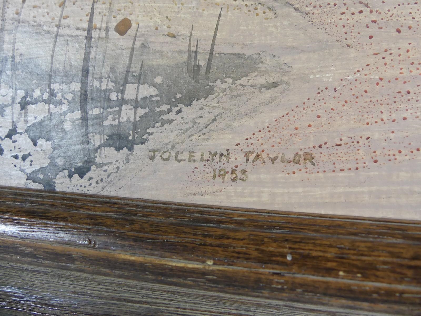 Jocelyn Taylor | Untitled: Beach Scene (1955) | MutualArt